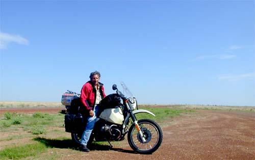 Going East in 1998 - Ted Simon - Jupitalia