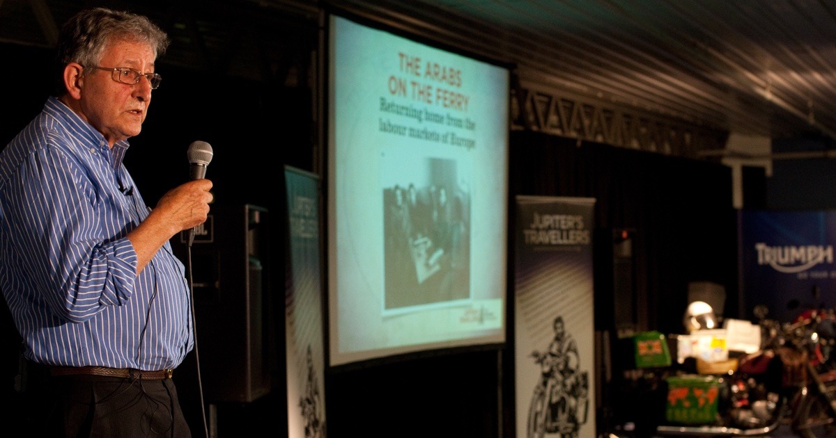 Events and Talks - Ted Simon - Jupitalia