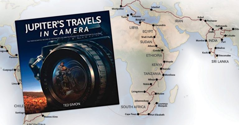 Ted's Books & Photos - Ted Simon - Jupitalia